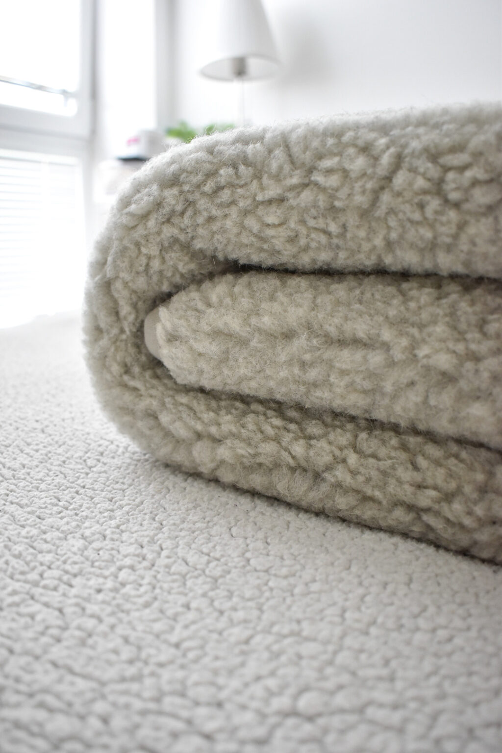 Merino Wool Large Blanket/ Throw 200×200 - HomieeStudio