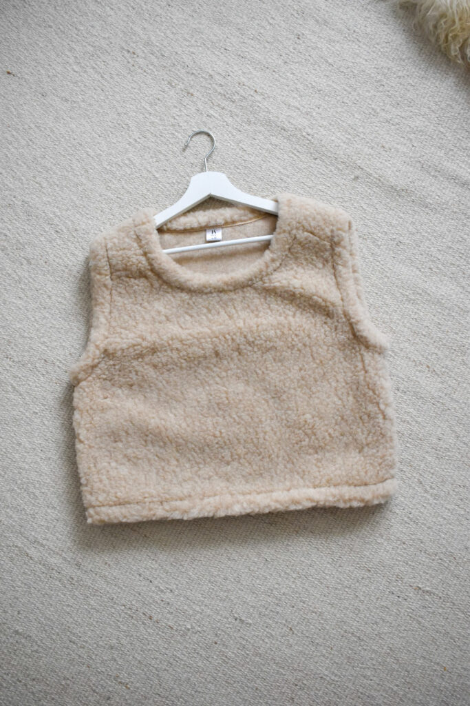 Merino Wool Vest – Beige - HomieeStudio