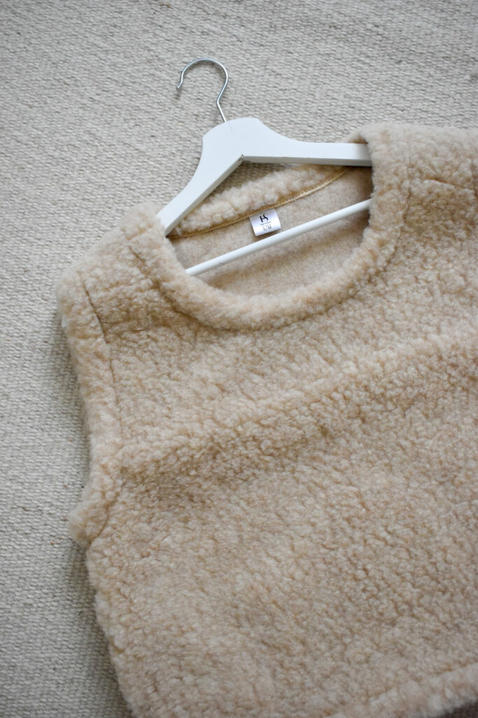 Merino Wool Vest – Beige - HomieeStudio